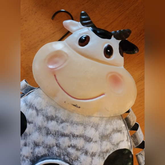 Source Unknown | Other | Cute Metal Hanging Cow Birdhouse 78 In | Poshmark